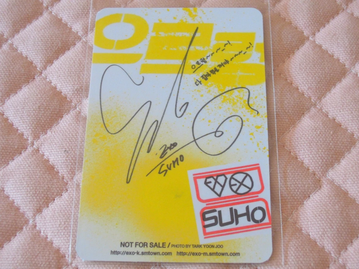 Suho Growl Photoshoot