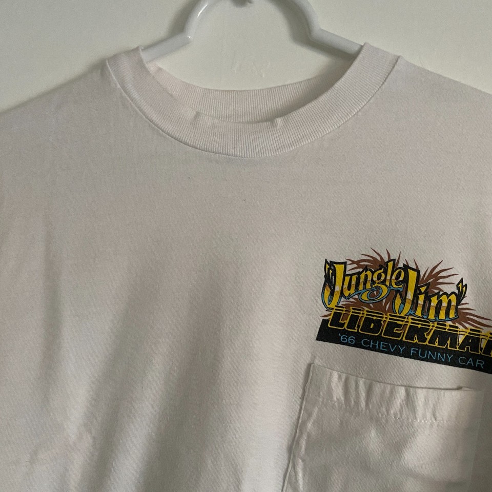 JUNGLE JIM LIBERMAN VTG DRAG RACING T SHIRT | eBay