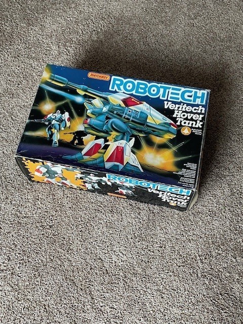 Vintage 1985 ROBOTECH Matchbox Veritech Hover Tank - Good Boxed ...