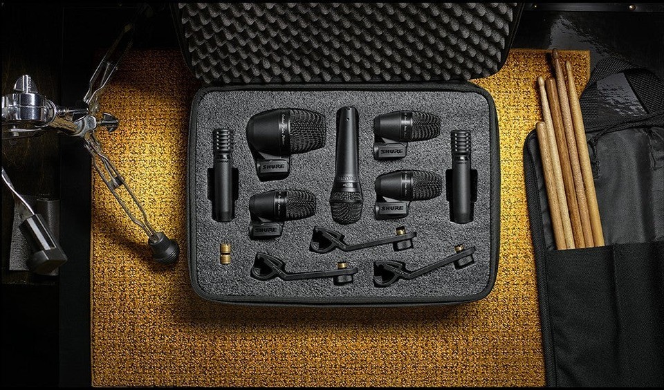 Shure PGADRUMKIT7 Drum Microphone Kit STUDIO PAK | eBay
