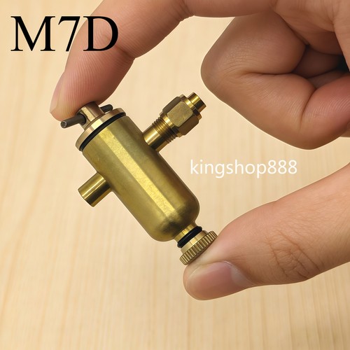 M7D New Brass Displacement Lubricator Model Steam Engine 1/4" X 40 TPI ...