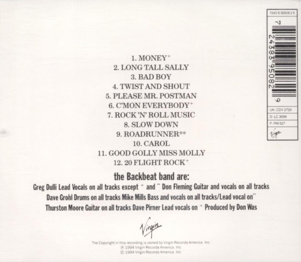 Soundtrack - Backbeat [Original ] (Original , 1994) online kaufen | eBay