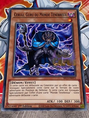 Carte Yu Gi Oh CERULI, GURU DU MONDE TENEBREUX SR13-FR015 x 2 | eBay