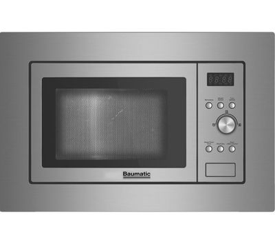 BAUMATIC BMIS3820 Built-in Solo Microwave - Stainless Steel | eBay UK