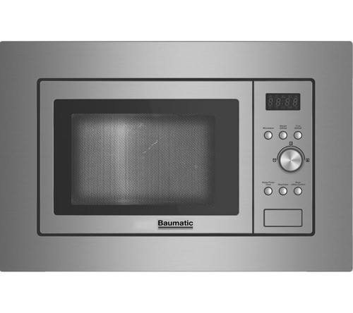 BAUMATIC BMIS3820 Built-in Solo Microwave - Stainless Steel | eBay UK