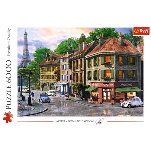 Trefl Red 6000 Piece Puzzle - Street of Paris / MGL | eBay