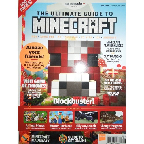 MINECRAFT ultimate guide MASTER HARDCORE minecraft made easy 100 PGS ...