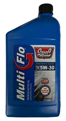 Multi-Flo Synthetic Blend 5W-30 Motor Oil, 1 Quart | eBay