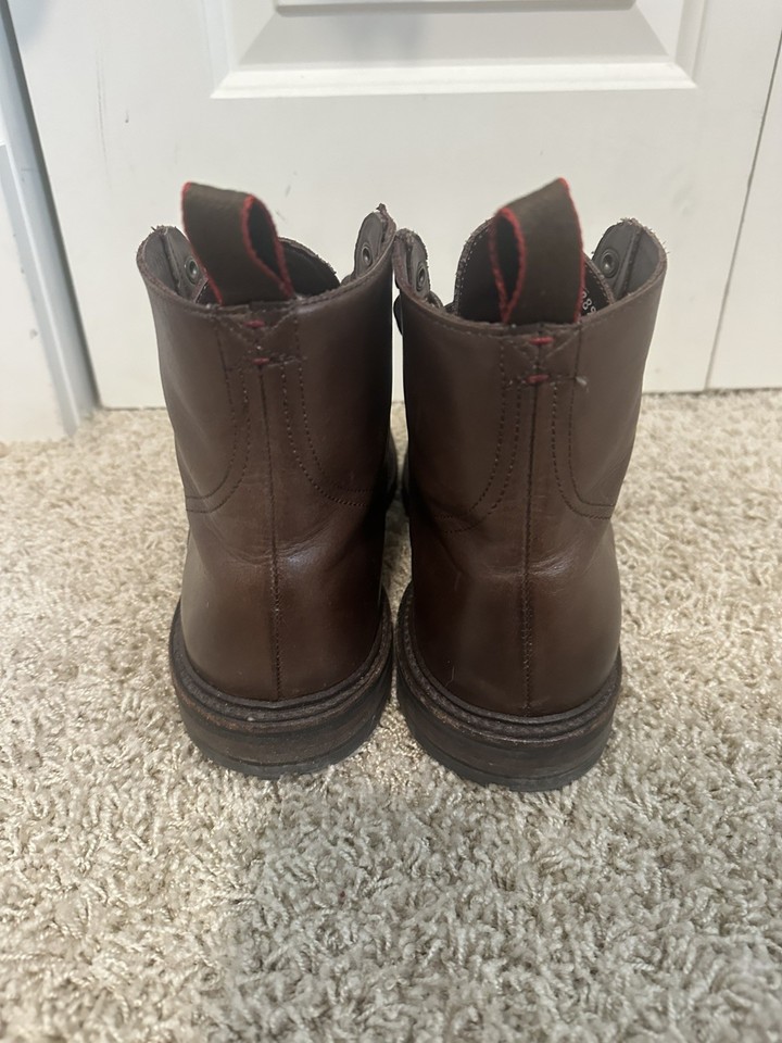 Allen Edmonds "ALPINE " Lace-Up Cap-Toe Boots WEATHERPROOF 10D | eBay