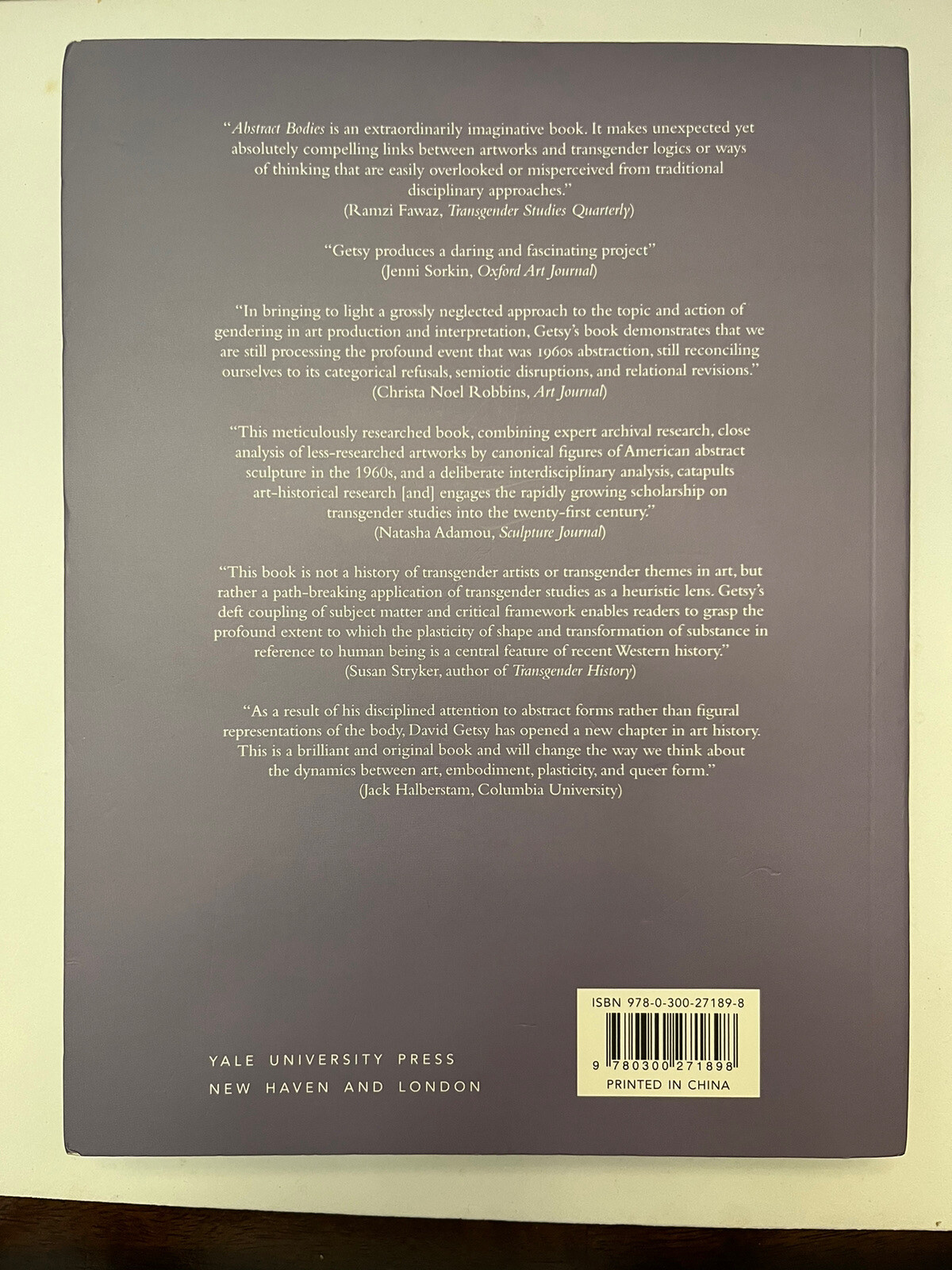 Abstract Bodies : Sixties Sculpture in the Expanded Field of Gender by ...