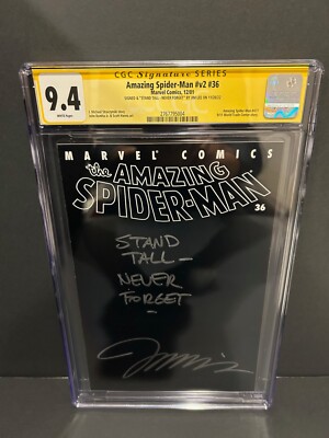 JIM LEE CGC Signature Series Amazing Spider Man 36 Written Remarque ...