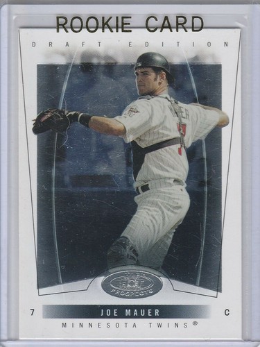 JOE MAUER ROOKIE CARD Baseball Minnesota Twins Fleer Hot Prospects ...