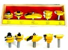 5 pc 1/2 SH 3-1/2" Dia. Ogee Raised Panel & Ogee R&S Router Bit Set S ...
