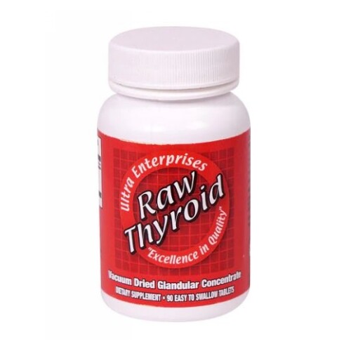 Raw Thyroid 90 Tab 200 mg by Ultra Glandulars 43292559382| eBay