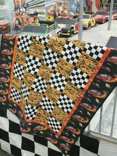 Pit Stop Quilt Pattern Pieced CH | eBay