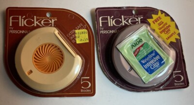 Two Flicker Women’s Shavers By Personna Vintage New 1970’s | eBay