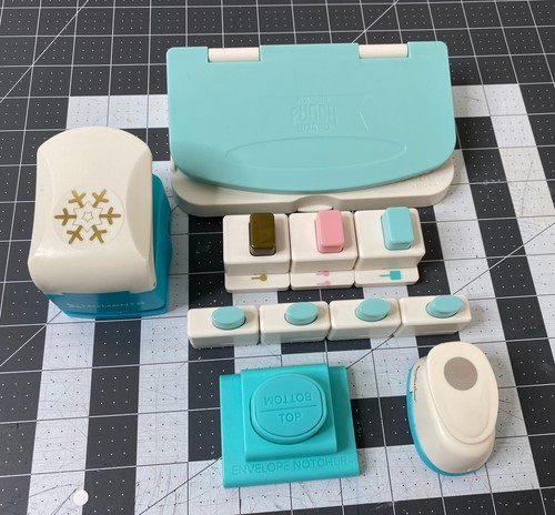 We R Memory Keepers Planner Punch Board With 7 Adjustable Punches and ...