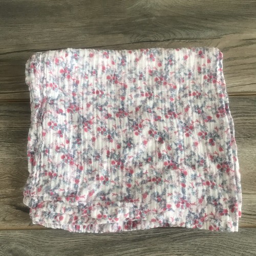 Jessica Simpson Floral Baby Lovey Blanket Swaddle Muslin Flowers 30x40 ...