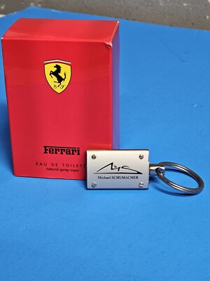 ferrari cologne And Michael Schumacher Key Chain | eBay