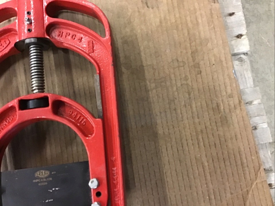 Reed Mfg 04605 HPC4+ Guillotine Pipe Cutter for PE Pipe, 1-1/2" - 4 ...