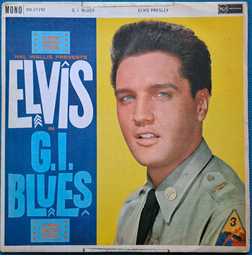 ELVIS PRESLEY - G.I. BLUES - MONO RCA RD27192 1ST Press 1960 LP 12 ...