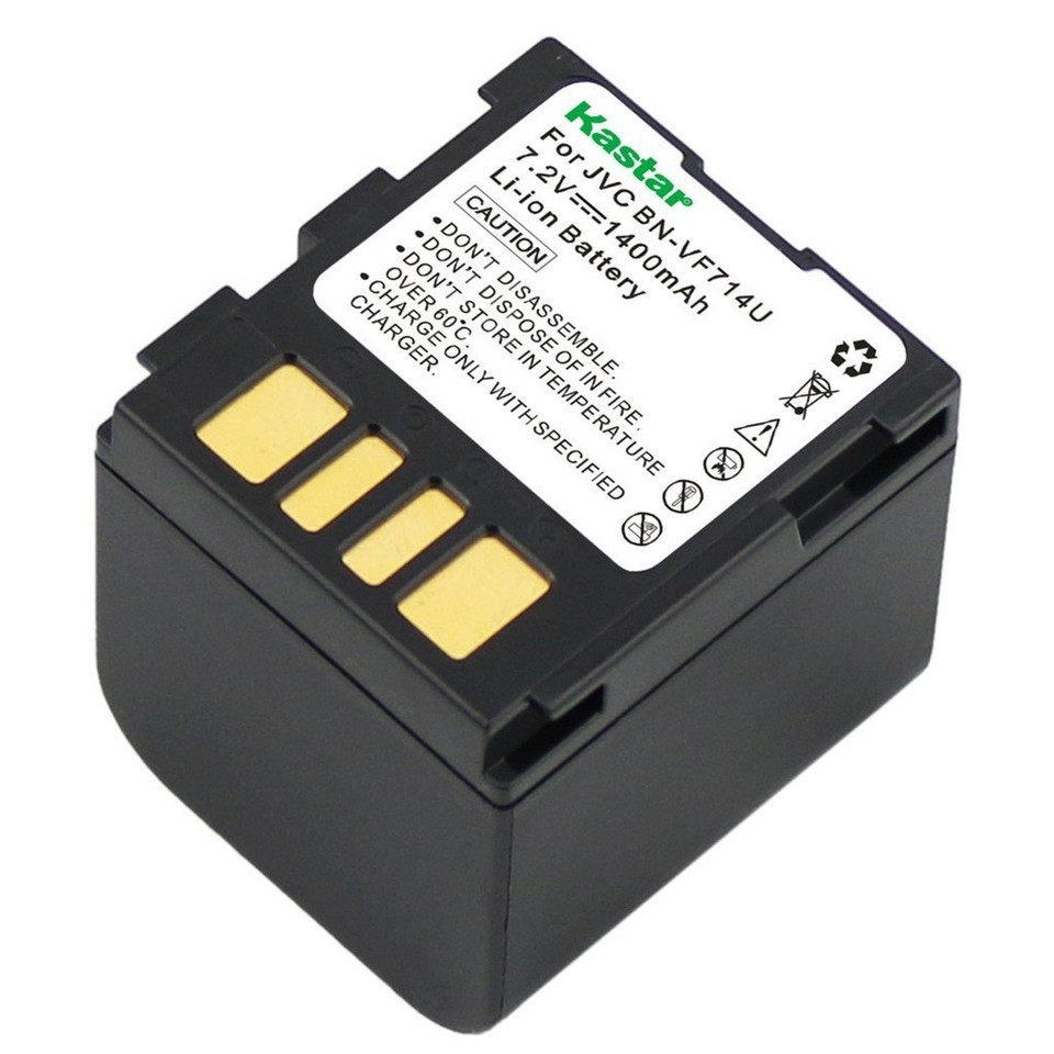 2x Kastar Battery for JVC BN-VF714 GR-D645 GR-D650 GR-DF420 GR-DF425 GR ...