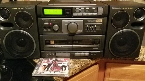 Panasonic RX-DT680 Cassette/Radio/Cassette Recording/Dual Cassette ...