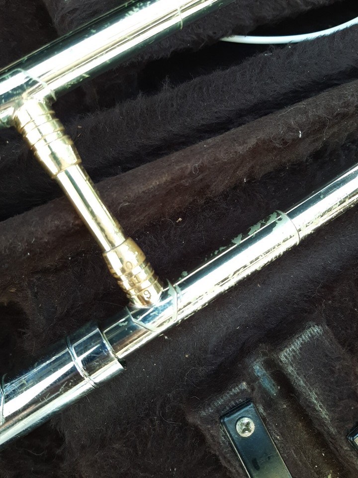 getzen trombone 300 Series With Case And Benge 12c Mouthpiece Great Trombone... | eBay