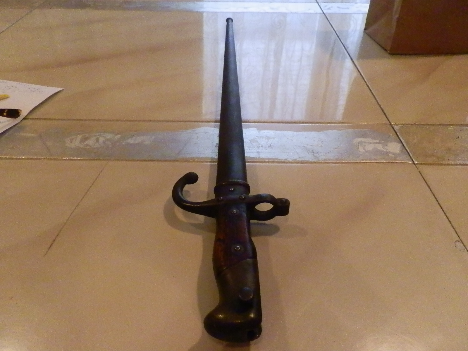 French Army M-1876 Gras Rifle Bayonet 'D'Armes St. Etienne 1878 ...