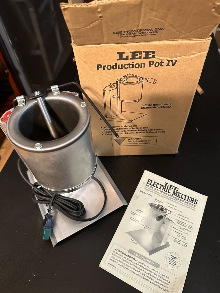 Lee 90009 Production Pot 10 Pound Lead Furnace 110 Volt 761835700809 | eBay