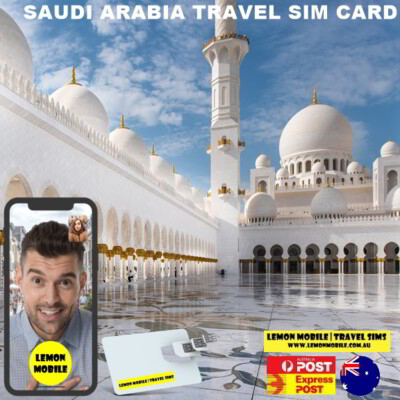 Saudi Arabia travel prepaid SIM card| Unlimited data 4G network ...