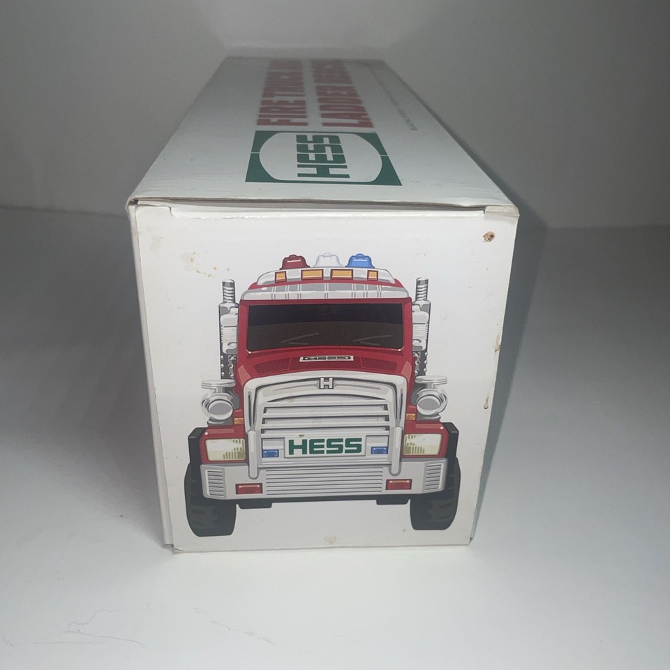 2015 Hess Fire Truck and Ladder Rescue New In Box Never Used | eBay