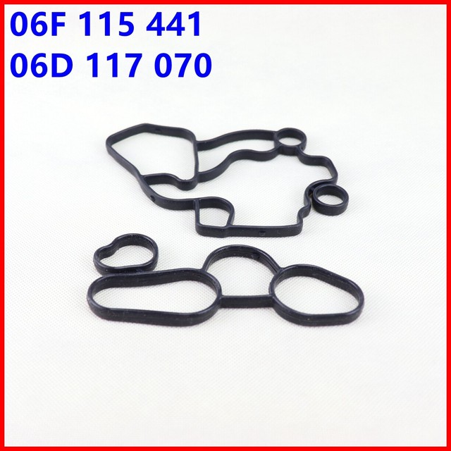 For Audi VW Oil Filter Housing Gasket and Cooler 2.0 L 06D 117 070, 06F ...