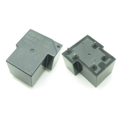 DC 12V 24V Coil Power Relay PCB Mount Solder 40A SPDT 1 NO + 1 NC 5 ...