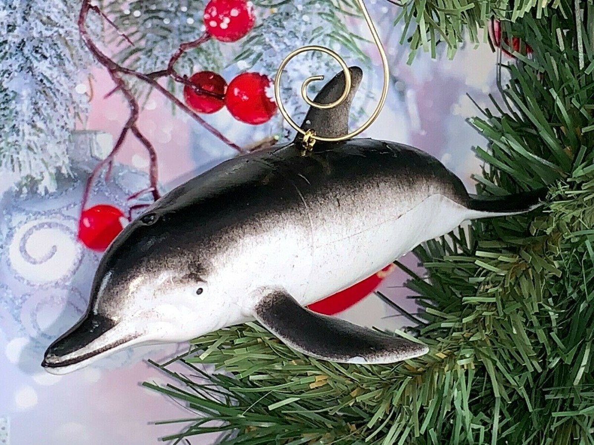Dolphin Christmas Ornament Dolphin Christmas Ornament, Ocean Angel