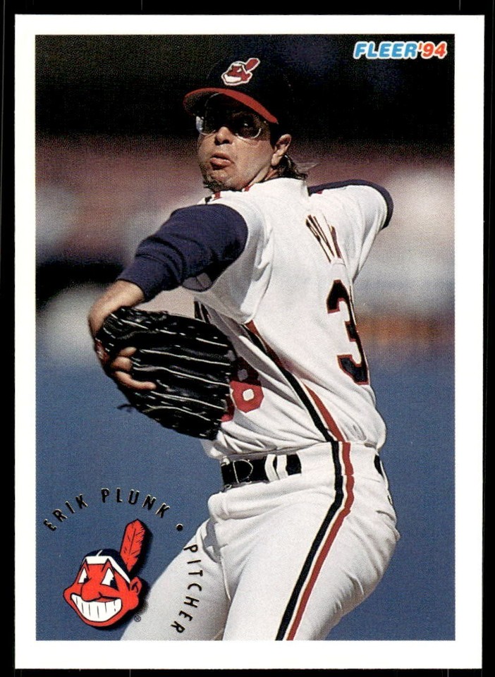 1994 Fleer 118 Eric Plunk Cleveland Indians Baseball Card | eBay