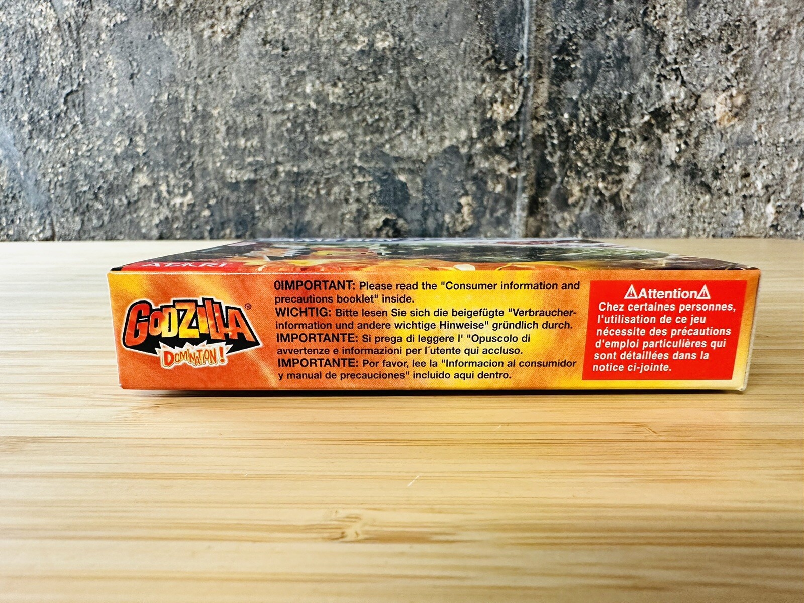 Godzilla: Domination (Nintendo Game Boy Advance, 2002) for sale online ...