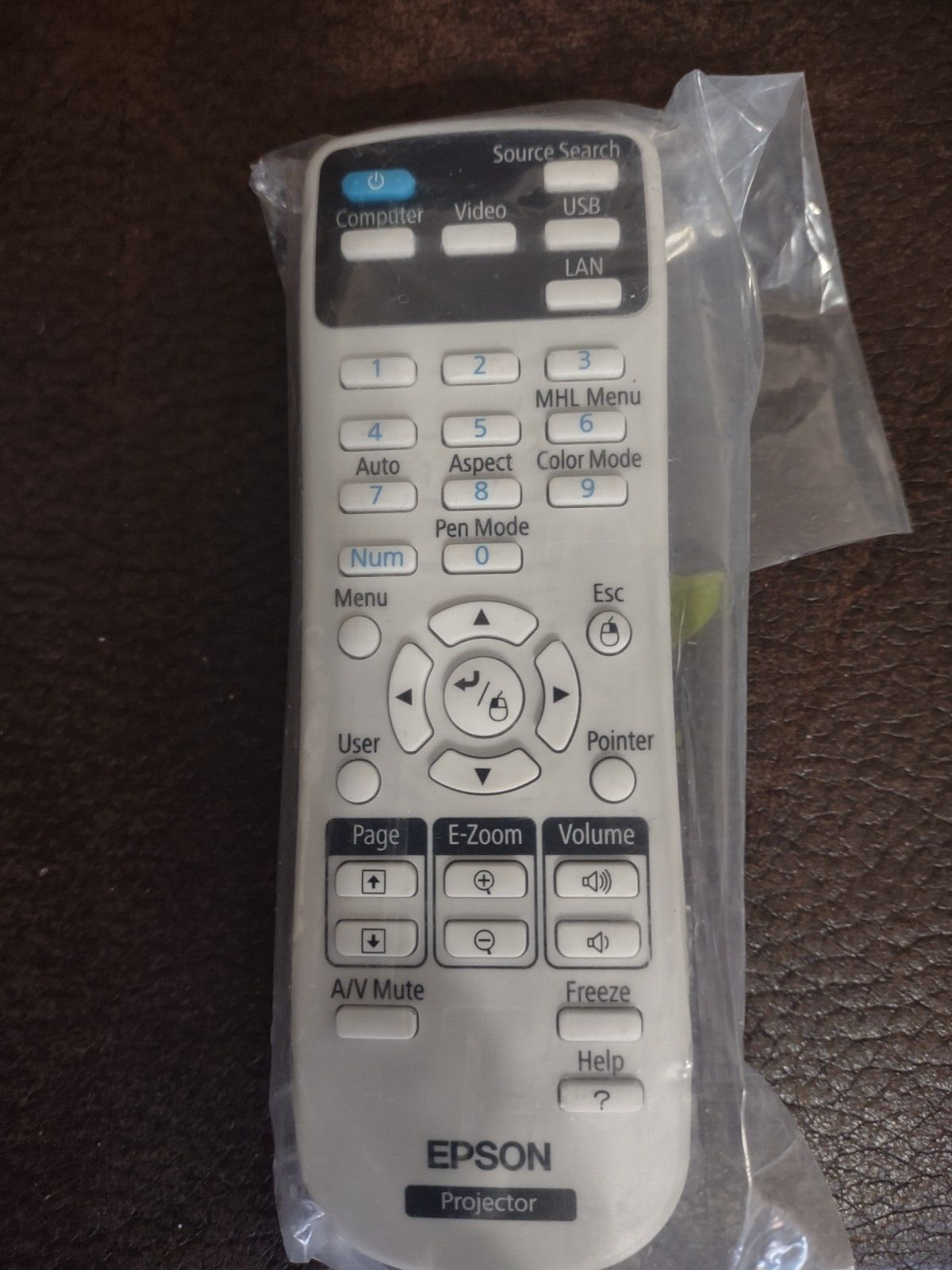 New Original EPSON Projector Remote Control 161371700 Computer Video ...