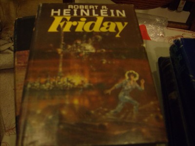 BOOKS- USED SCI-FI-ROBT A. HEINLEIN, FRIDAY, BOOK CLUB EDT, VERY GOOD ...