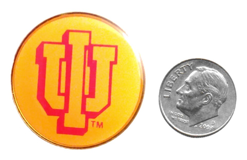 Indiana Hoosiers Pins VINTAGE 1980'S University of Indiana Logo Pin ...