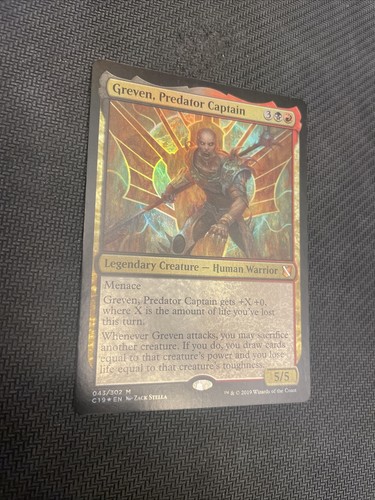 Magic the Gathering MTG Greven, Predator Captain (43) Commander 2019 LP ...
