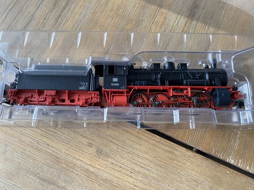 MARKLIN HO 34550 Locomotive à Vapeur BR 55 avec Tender En Très Bon état ...