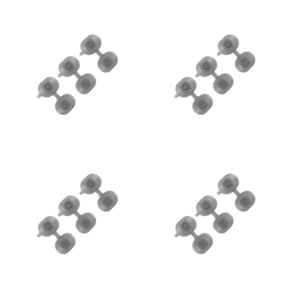 3pcs Wireless Mic Power Button - Replacement Silicone Microphone Power ...