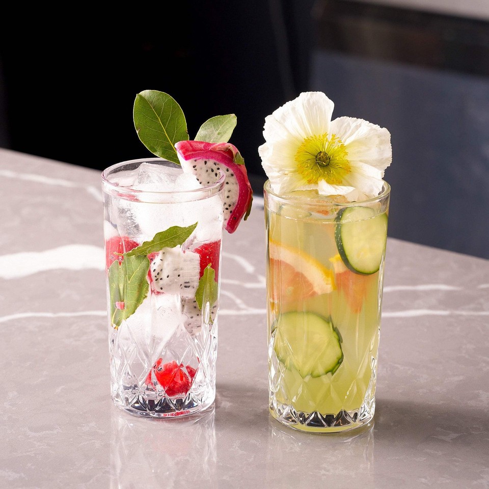 Crystal Clear Tom Collins Glass Set of 4 11.5 Oz | eBay