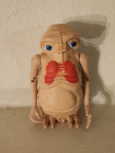 E.T. Extra Terrestrial Plastic Figure Extending Neck Vintage 4" tall | eBay