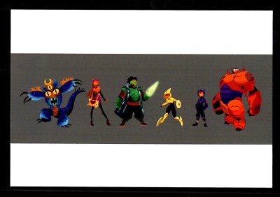 Disney Big Hero 6 Post Card-4 | eBay