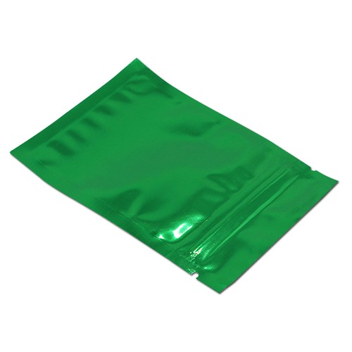 50 - 100X Green Smell Proof Foil for Zip Bags Food Lock Seal Aluminum ...