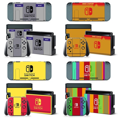 Skin Sticker Protector for Nintendo Switch NS Classic SNES Game Vinyl ...