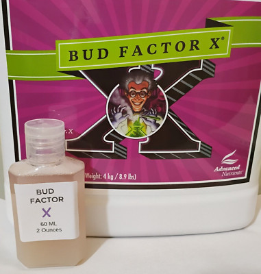 Bud Factor X Advanced Nutrients - 2 Ounce / 60 ML Sample THIS IS THE ...