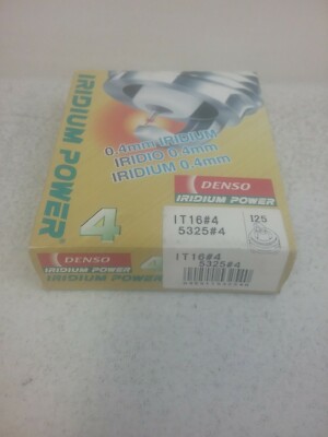 IT16#4 5325#4 Denso 0.4 IRIDIUM Power Spark Plug Qty 4 Pieces | eBay